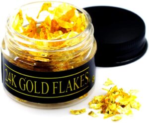 24K Edible Gold Flakes – AMA GROW