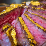 Edible gold leaf is made from 99.99% pure gold from Amagrow’s brand