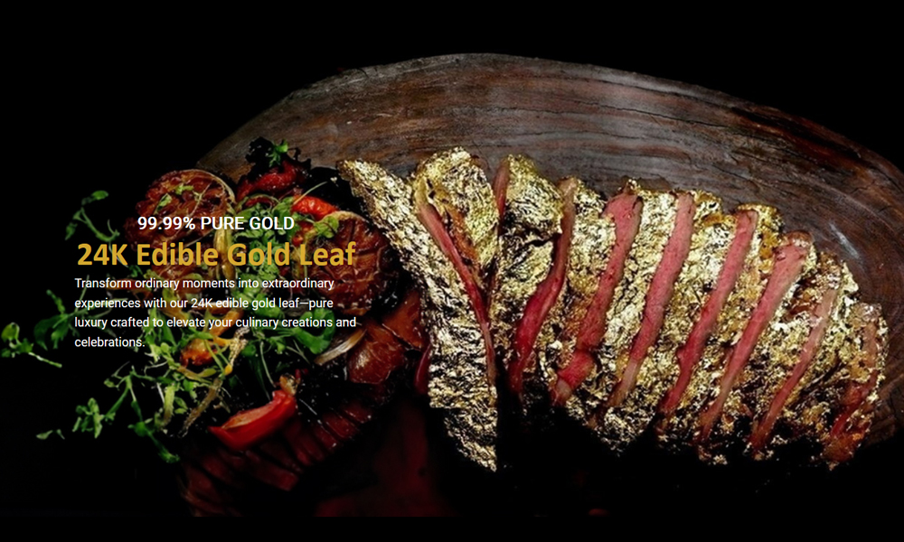 24K Edible Gold Leaf | Discover the Luxury and Benefits of Gold Leaf